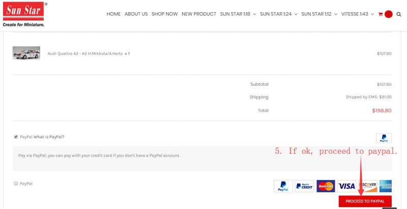 Shop – sunstarmodelcars