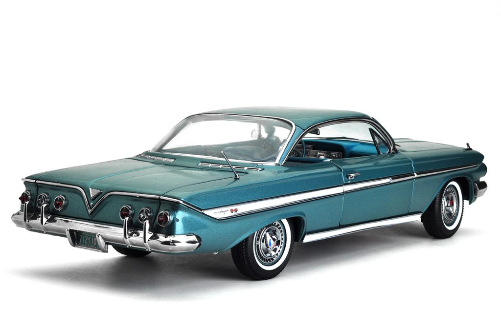 1961 Chevrolet Impala Sport Coupe – Twilight Turquoise – sunstarmodelcars