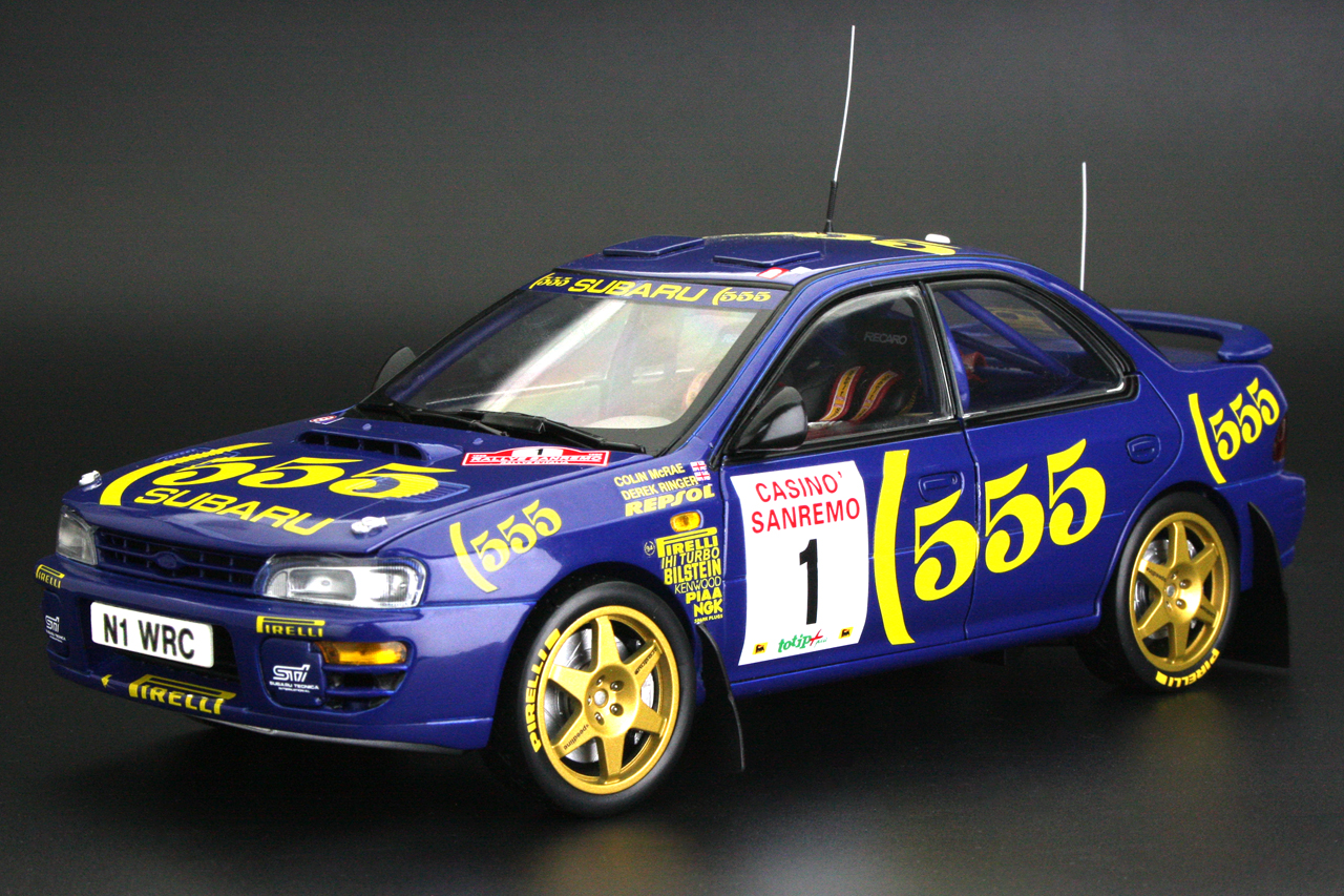Subaru Impreza 555 – #1 C.McRae/D.Ringer – Winner Rallye Rallye Sanremo ...