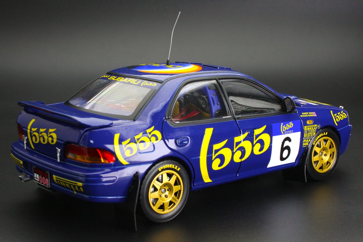 Subaru Impreza 555 – #6 R.Burns/R.Reid-2nd 555 Hong Kong Beijing Rally ...